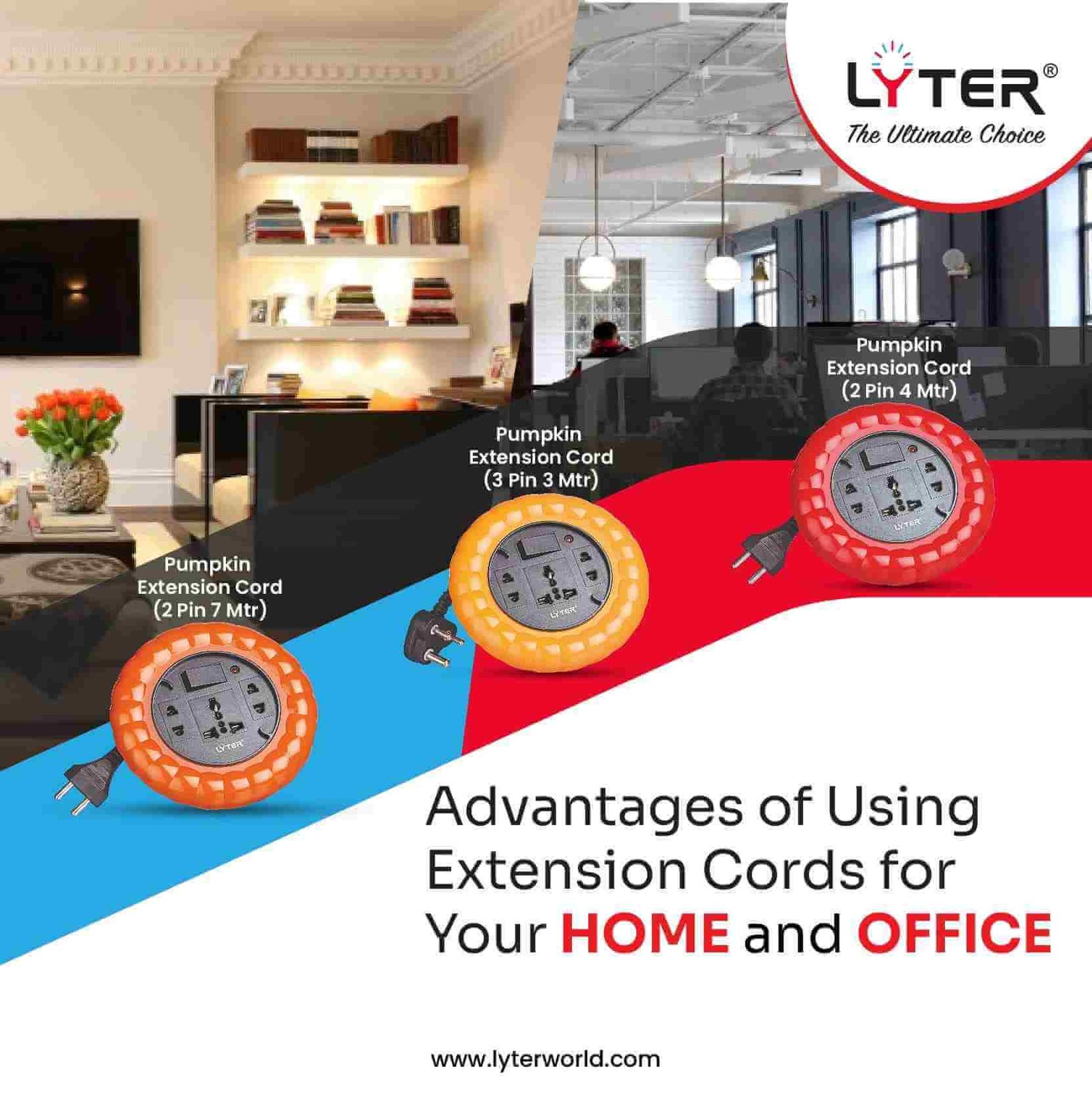Advantages of Using Extension Cords for Your Home and Office - Lyter