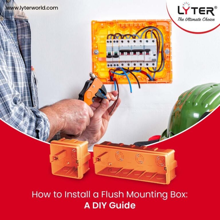 A Guide On Flush Mounting Box Installation For Home Decor